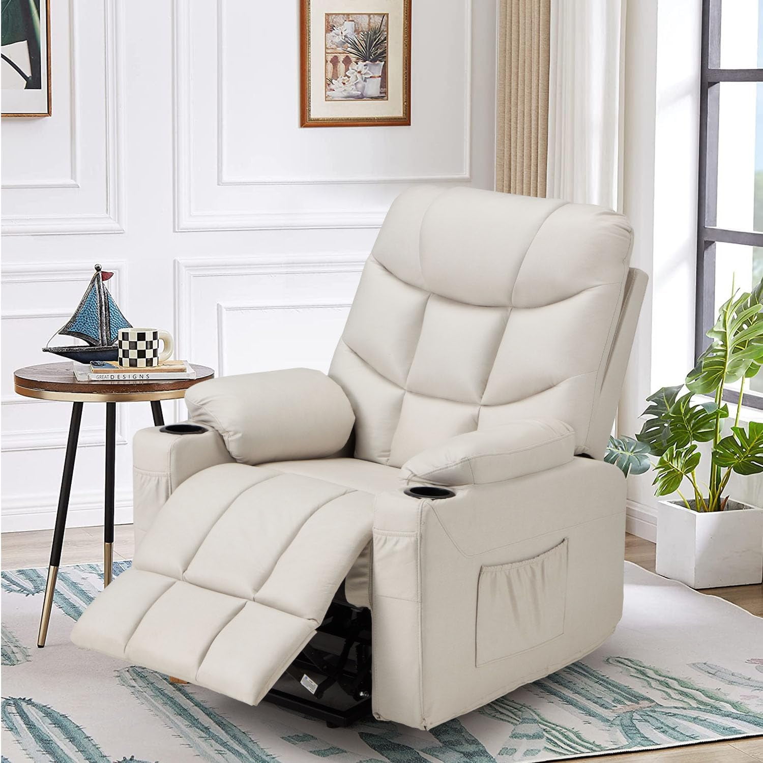 Click here for Aecojoy Recliner Chair With Heat Therapy And Massa... prices