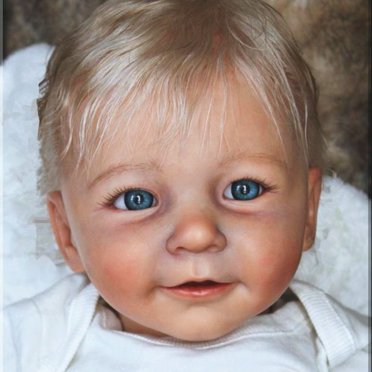 17'' Reborns Boy Twinnie - Real Life Poseable African American Toddler ...