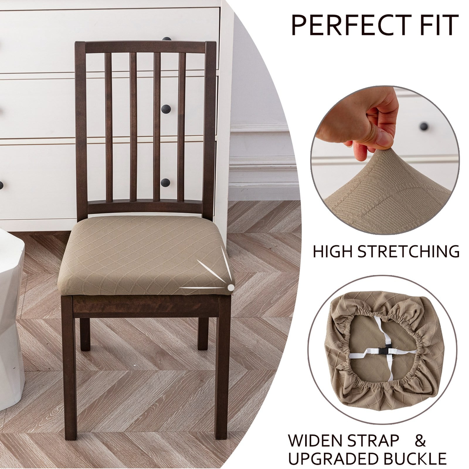 Click here for Vivavault Dining Chair Covers Set For Kitchen And... prices