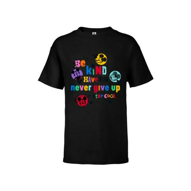 Disney Mickey Mouse Be Kind Have Fun Never Give Up Stay Cool - Short ...