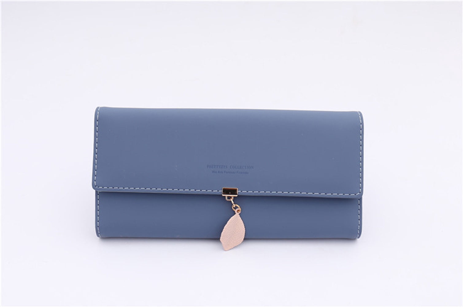 RFID Wallets for Women, Leaf Card Holder Trifold Ladies Wallets Coins ...