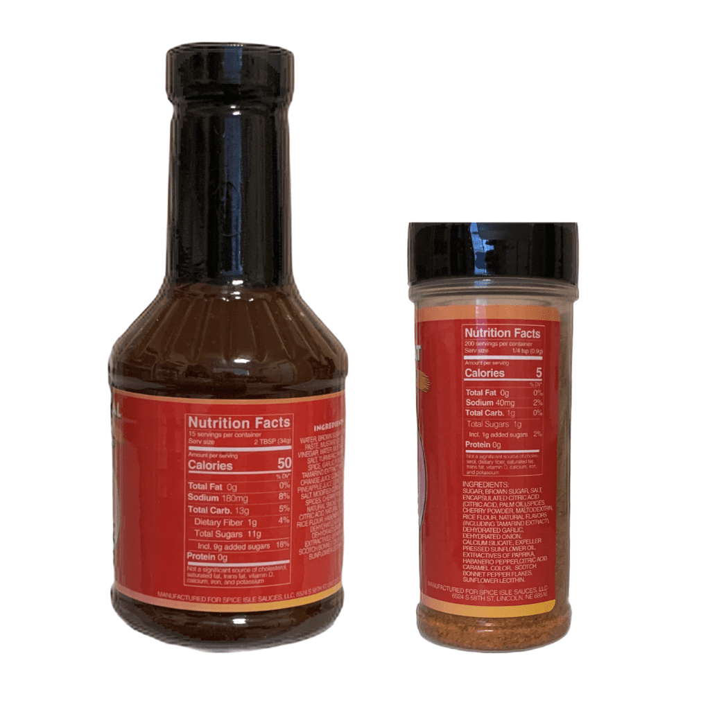 Buy Spice Isle Sauces Tropical Heat Gourmet Sauce and Seasoning/Rub ...