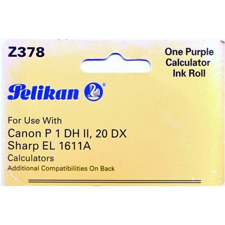 Pelikan Purple Calculator Ink Roll for Canon P 1 DH II, 20 DX & Sharp ...