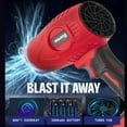 Bullseye Blower Rechargeable Cordless Leaf Dust Air Blaster 24,000 RPM ...