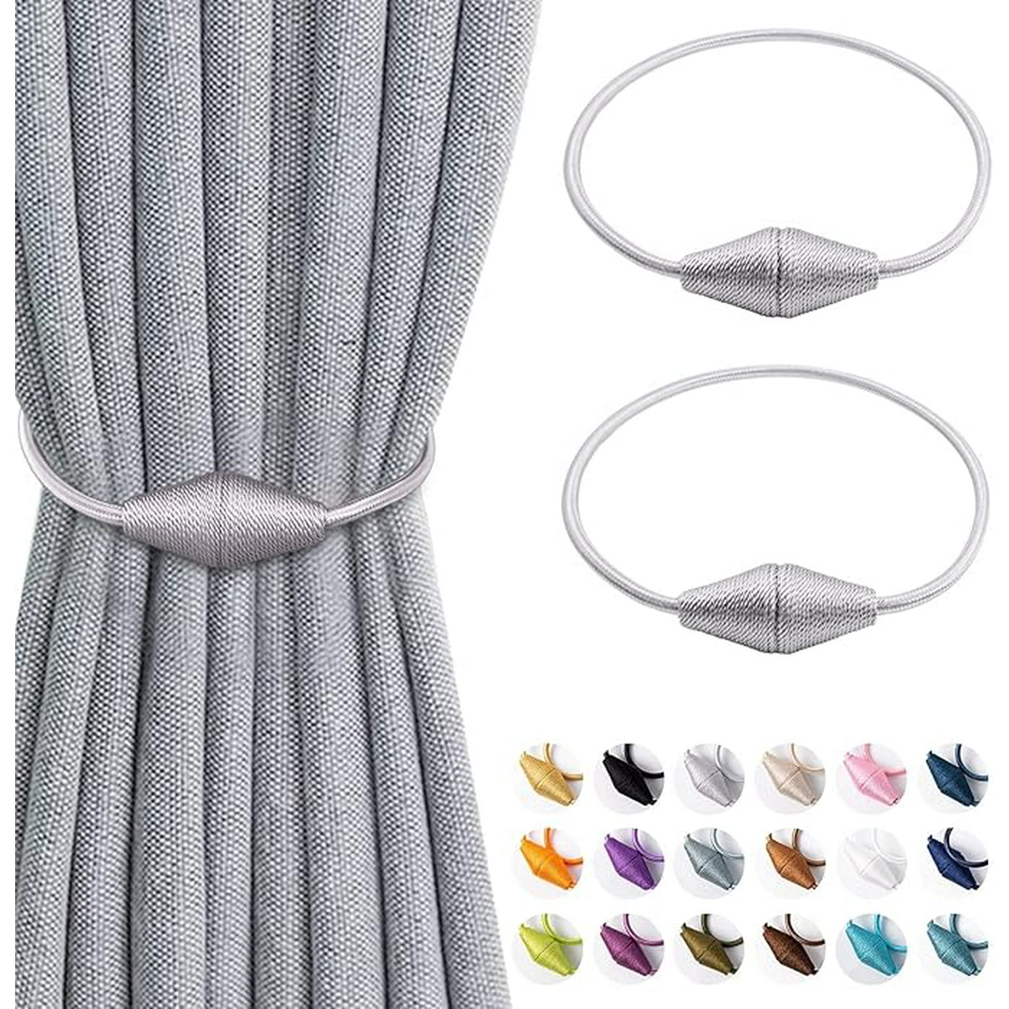 Click here for Zynery 2 Pcs Magnetic Curtain Tiebacks  Curtain Ro... prices