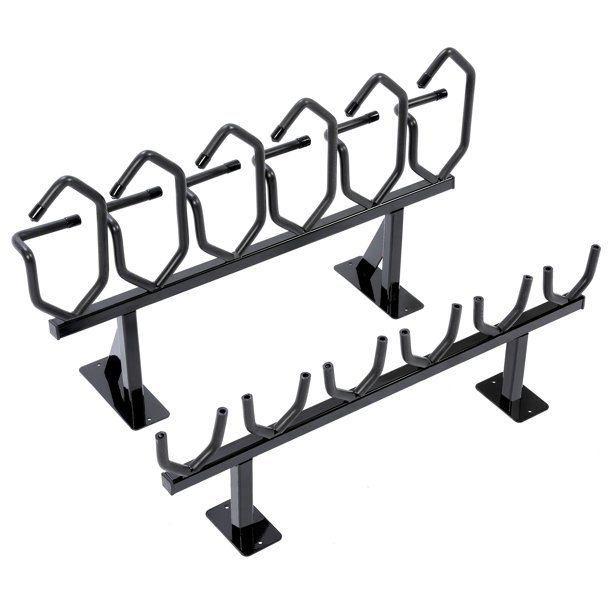 Kojem 6-Slot Gun Rack Wall Mount Vertical Carbine Hanger Gun Display ...