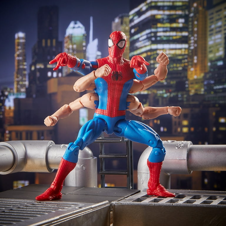 Spider-Man Legends Series 6-inch Six-Arm Spider-Man, 50% OFF