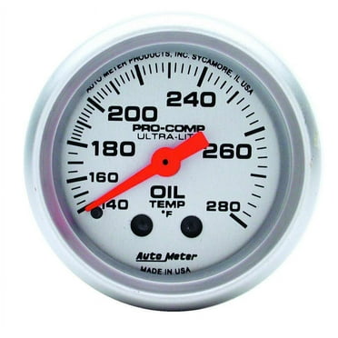 AUTO METER 6945 2-1/16IN E.G.T. PYROMETER 0-2000F, DIGITAL, BLACK ...