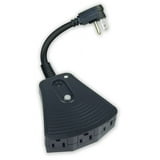 Hyper Tough Wireless Remote Control for Outdoor Outlets, 3-Outlet ...