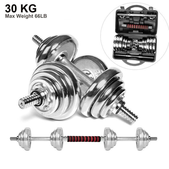 Dumbbell Set 66LB Adjustable Dumbbell Weight Sets Adjustable Dumbbells ...