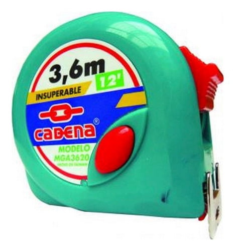 Flexometro Cadena 3.6mt X 20mm Doble Vista Mga3619 | Walmart en línea