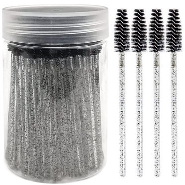 100 Pcs Disposable Eyebrow Spoolies Brush for Eyelash Extensions ...