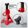 Jack Boss Jack Stands 2 Ton Low Profile Steel Car Jack Stand for ...