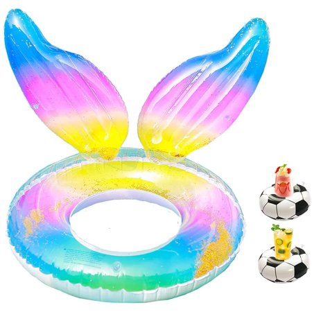 Swim Ring Rose Gold Wings Swim Ring Adult Children Angel Wings Swimming ...