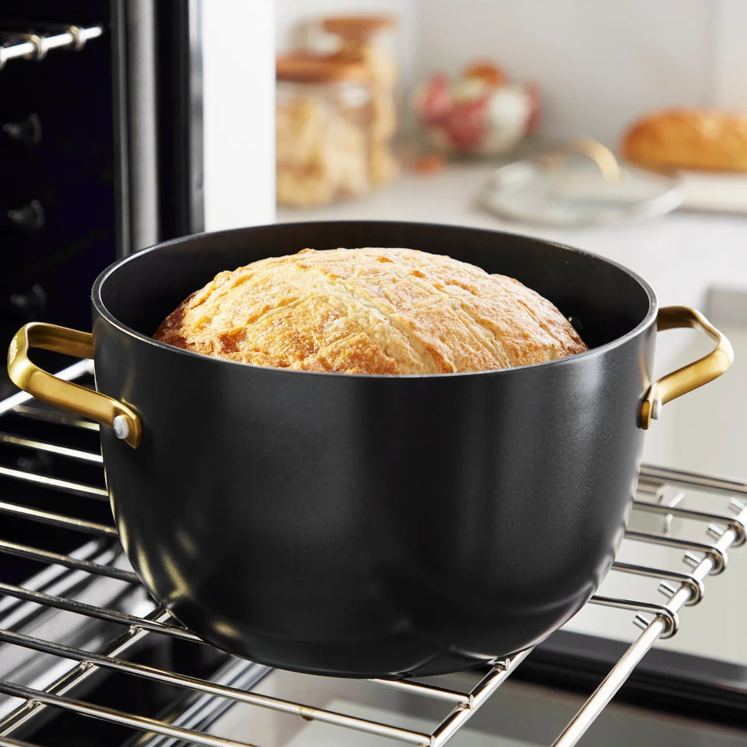 Greenpan Reserve Healthy Ceramic Nonstick 10 Piece Cookware Set Black