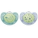 NUK Airflow Glow-in-the-Dark Pacifiers, 6-18 Months, 2-Pack - Walmart.com