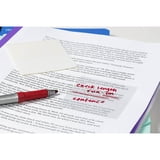 Post-it Transparent Notes, Clear, 2.8 in. x 2 .8 in., 36 Sheets, 1 Pad ...