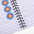 DEEPCRAFF Archery Score Keeper Spiral Bound Black Notebook for Accurate ...