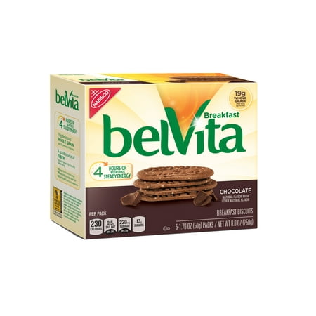 Belvita Chocolate Crunchy Breakfast Biscuits, 8.8 Oz - Walmart.com