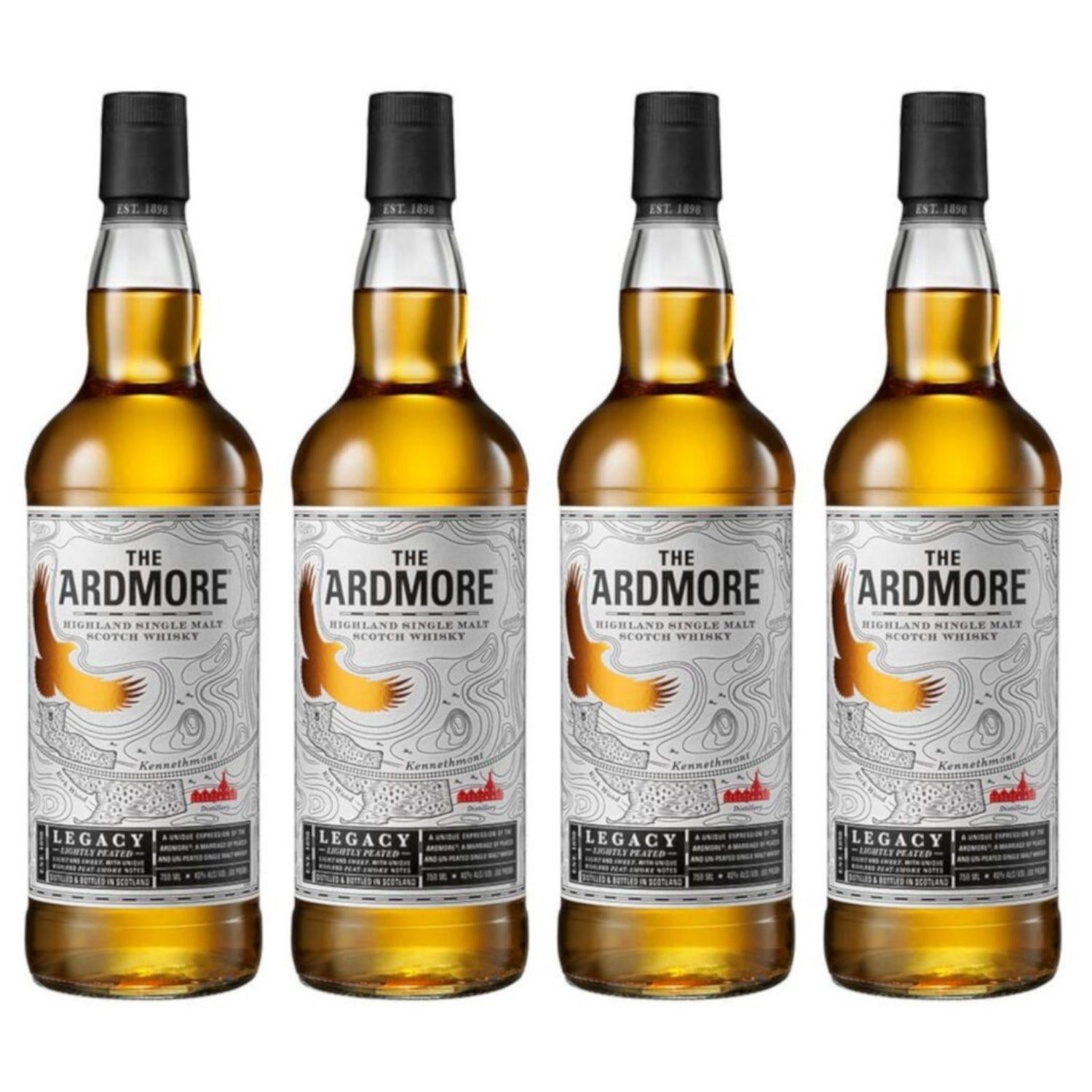 Pack de 4 Whisky Ardmore 750 ml Ardmore 750 ml | Walmart en línea