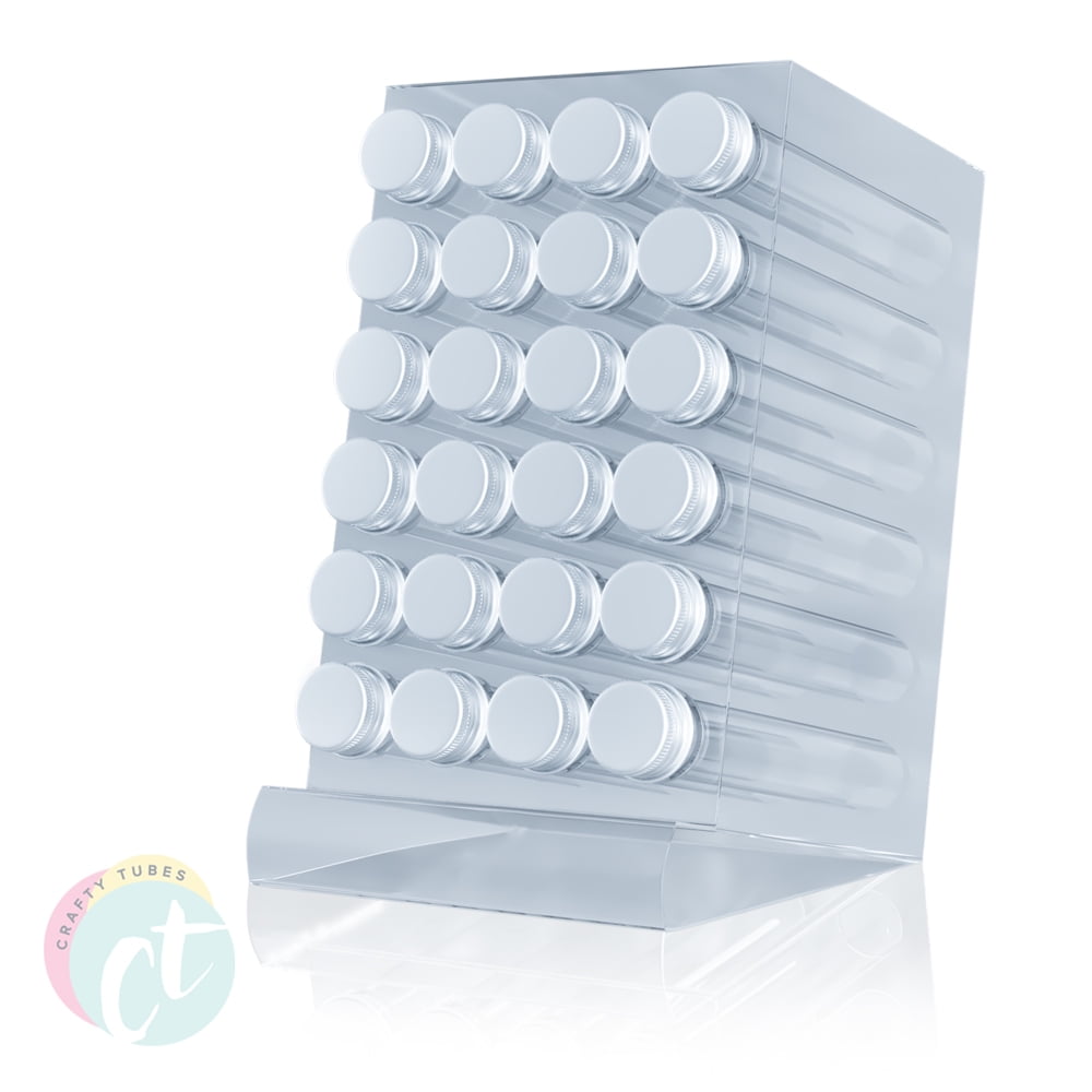 Extra Long Clear PET Plastic Test Tubes Beaker Set with Upright Thin ...