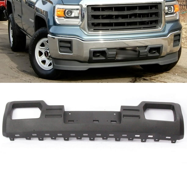 NINTE Front Bumper Skid Plate for 2014-15 GMC Sierra 1500 Matte Black ...