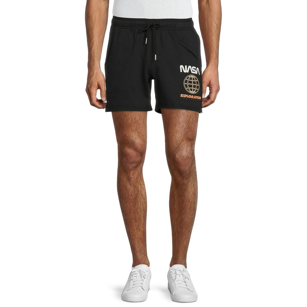 NASA - NASA Men's & Big Men's Fleece Shorts - Walmart.com - Walmart.com