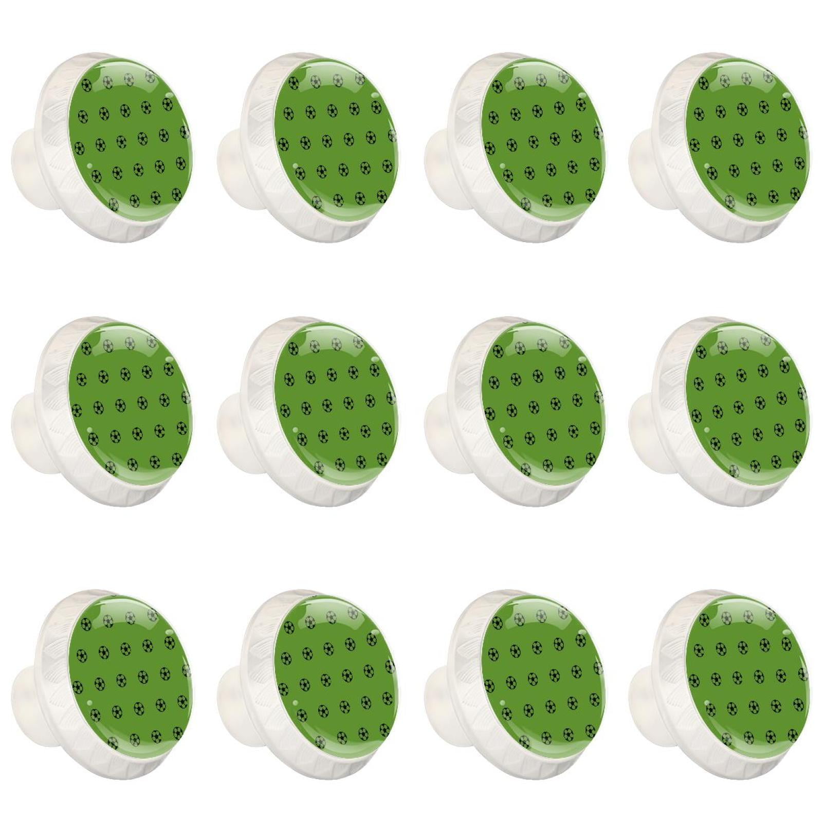 12 Pcs Sports Soccer Football Knobs for Kitchen Cabinet Cupboard ...