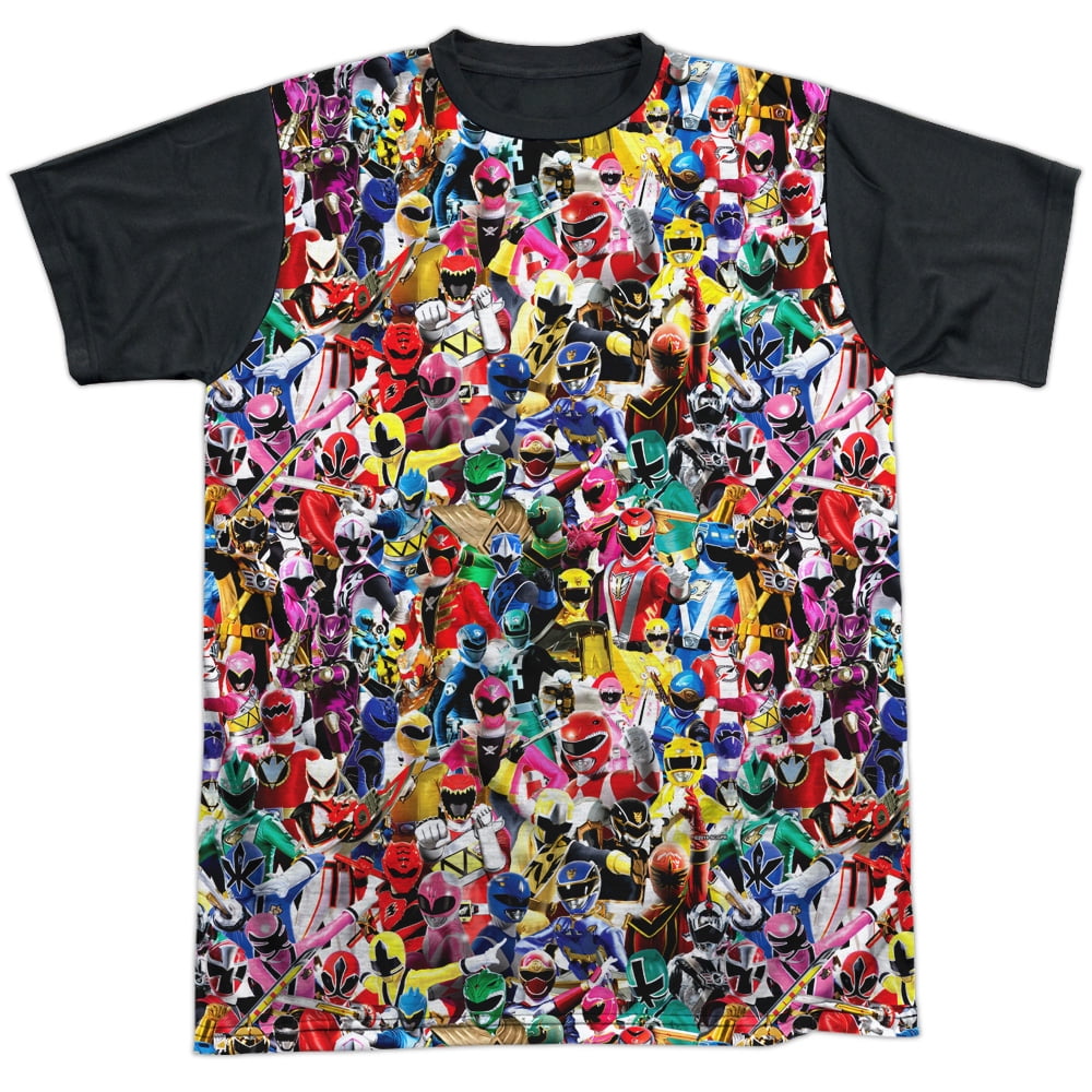 Power Rangers Crowd Of Rangers Unisex Adult Halloween Costume ...