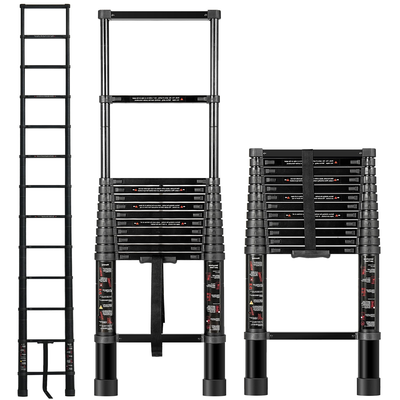Click here for Soges Telescopic Ladder  16.5 Ft Aluminum Extensio... prices
