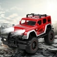 Remote Control Jeep 4x4 with Ramp Hard off Road Scale 1:12 - Walmart.com