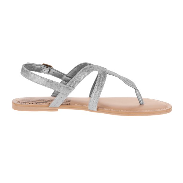 Time and Tru Women's Omega Sandal - Walmart.com