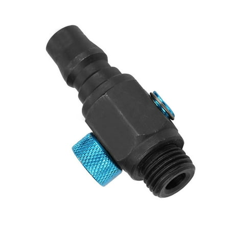 1/4" Air Inlet Connector Air Flow Speed Control Air Flow Valve ...