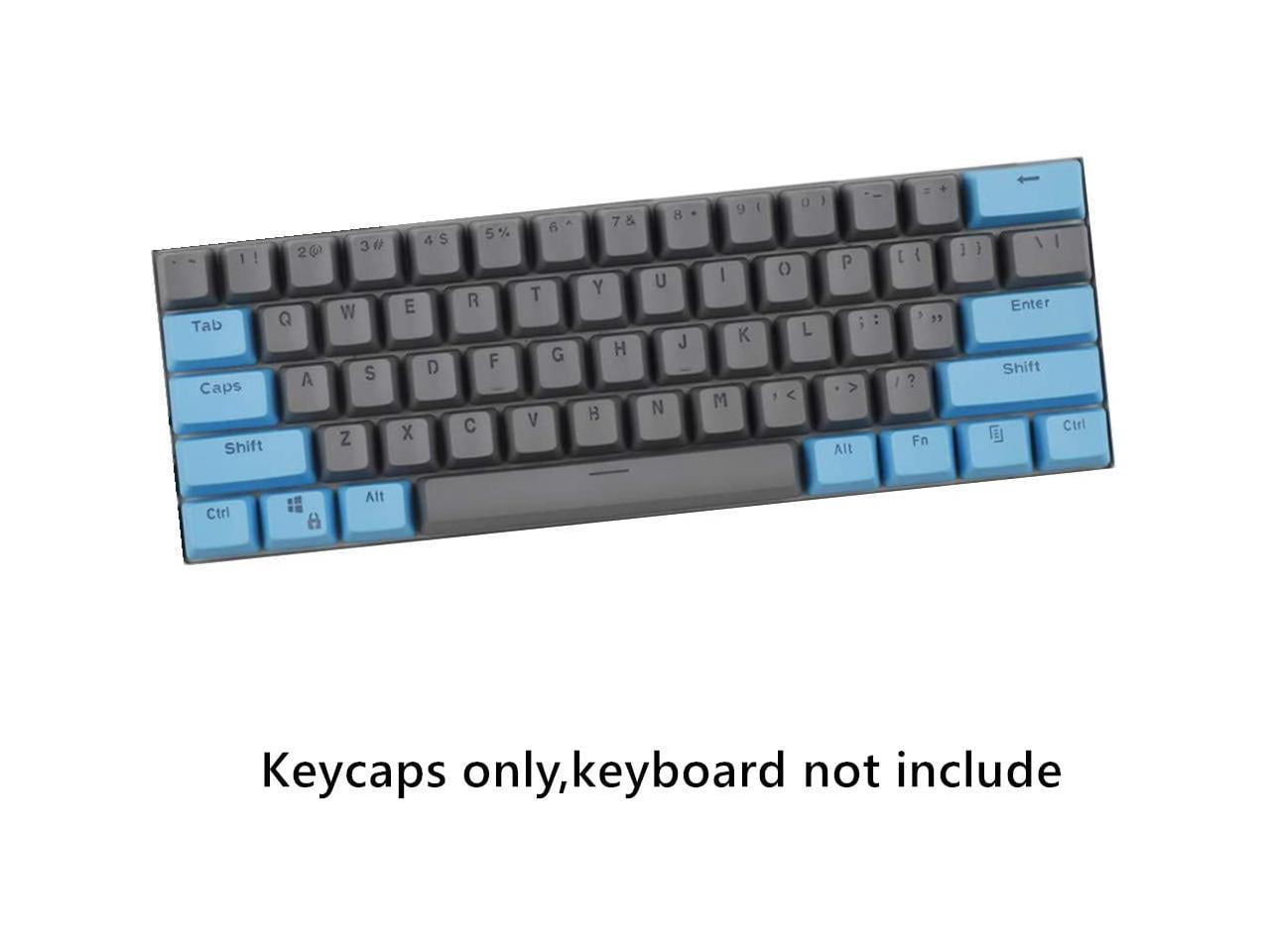 Buy 61 Key Layout OEM Profile PBT Thick Keycaps for 60% Mechanical ...