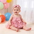 Bainana Baby Mesh Bodysuit Dress Girl'S One-Pieces Summer Clothes With ...