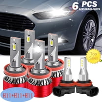 Fit for 2017 - 2020 Nissan Pathfinder LED headlight bulbs H11 H9 H8 ...