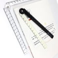3Pcs/set Drawing Ruler Clear Foldable Rulers Flexible Folding Ruler for ...