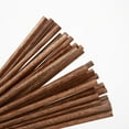 BESTYASH 10Pair Chicken Wing Wood Chopsticks Reusable Environment ...