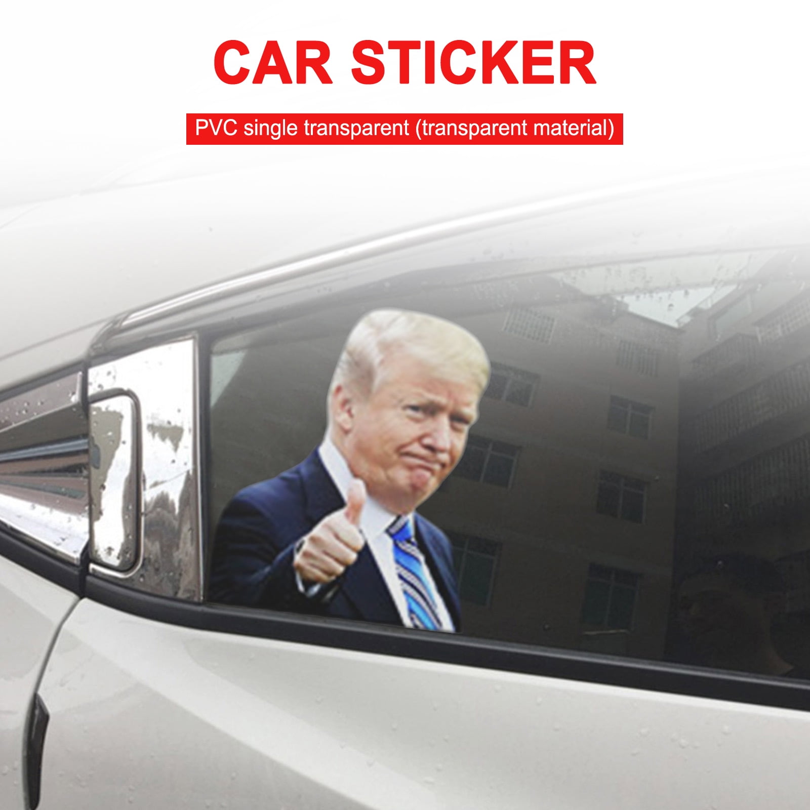 2020 Car Person Sticker Trump Presidential Election Passenger Side ...