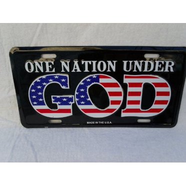 Freedom, USA Country Flag License Plate Tag Frame, Multiple Colors ...