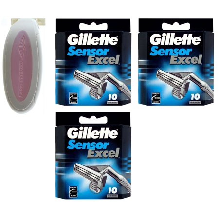 Sensor Excel Women's Compatible Razor (Pink) + Gillette Sensor Excel ...
