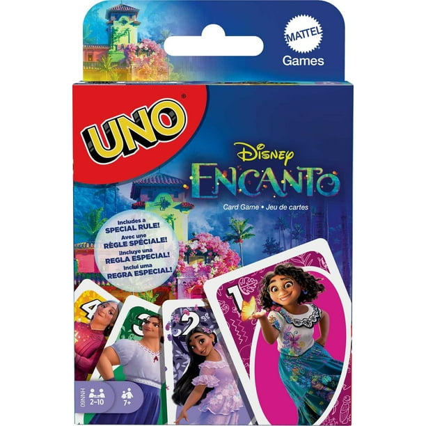 UNO Disney Encanto Card Game for Kids, Adults, Family and Game Night ...