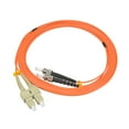 7m ST/UPC-SC/UPC OM1 Multimode Duplex Fiber Optic Patch Cable - Walmart.com