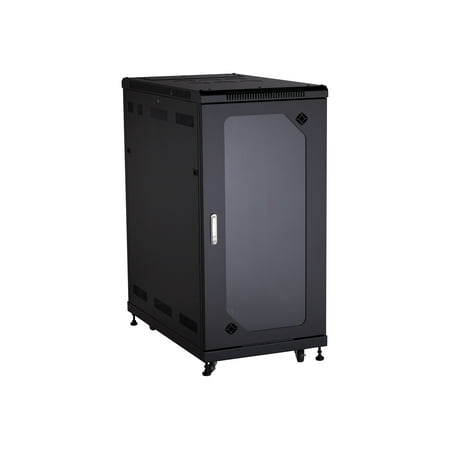 Black Box Select Plus Cabinet Plexi Front Door, 24U - Rack - 24U ...
