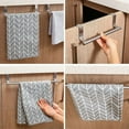1/2 PCS Stainless Steel Towel Bar Cabinet Door Towel Hanging Bar ...