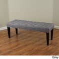 Sopri Apple Green Upholstered Bench - Walmart.com