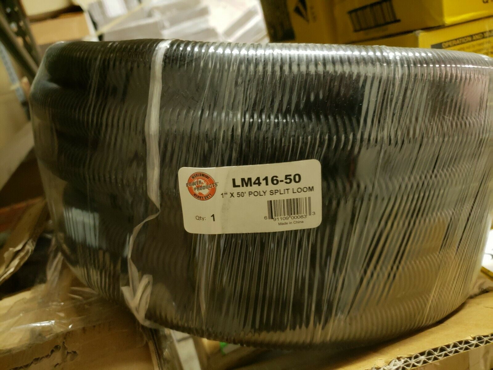 POWER PRODUCTS LM416-50 POLY SPLIT LOOM 1"X 50' - Walmart.com