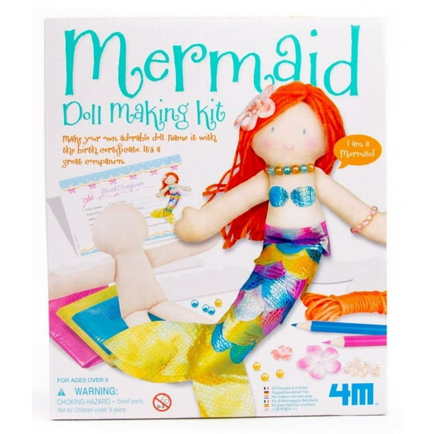 4M Mermaid Doll Making Kit - Walmart.com - Walmart.com