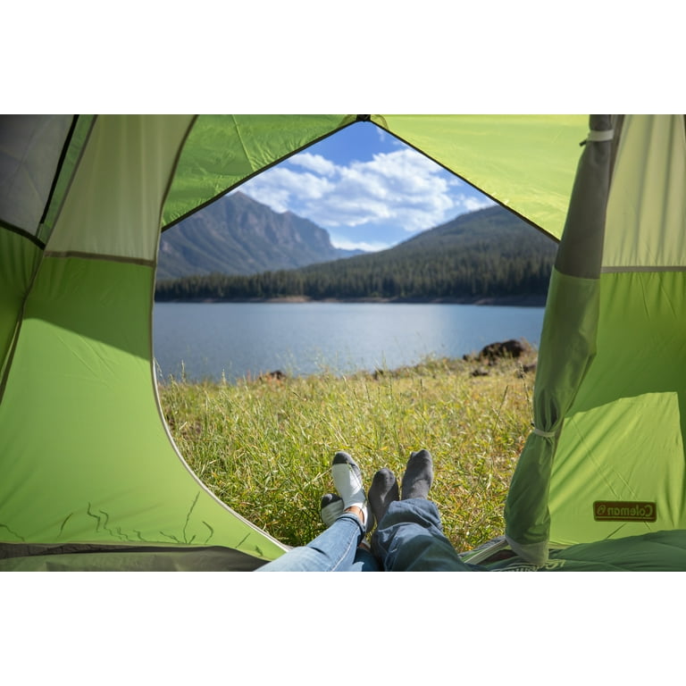 Coleman Family Camping Sundome 6-Person Dome Tent, 72'' Center