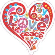 3.8in x 7in Cross American Flag Sticker Patriotic Car Bumper Window ...